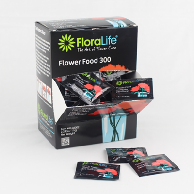 F82-03002 Floralife® Flower Food 300 (5g sachet for 500 ml. of water ...
